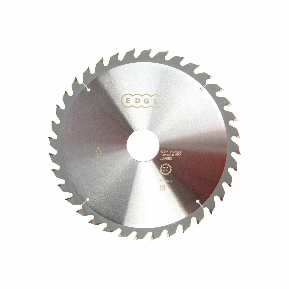 Диск пильный по дереву EDGE 300×36×50/32/30 для чистого распила древесины и плитных материалов