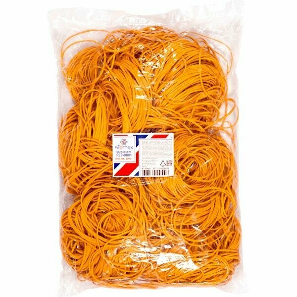 Банковская резинка для денег 1000г 60мм Attomex натуральный цвет 4152902