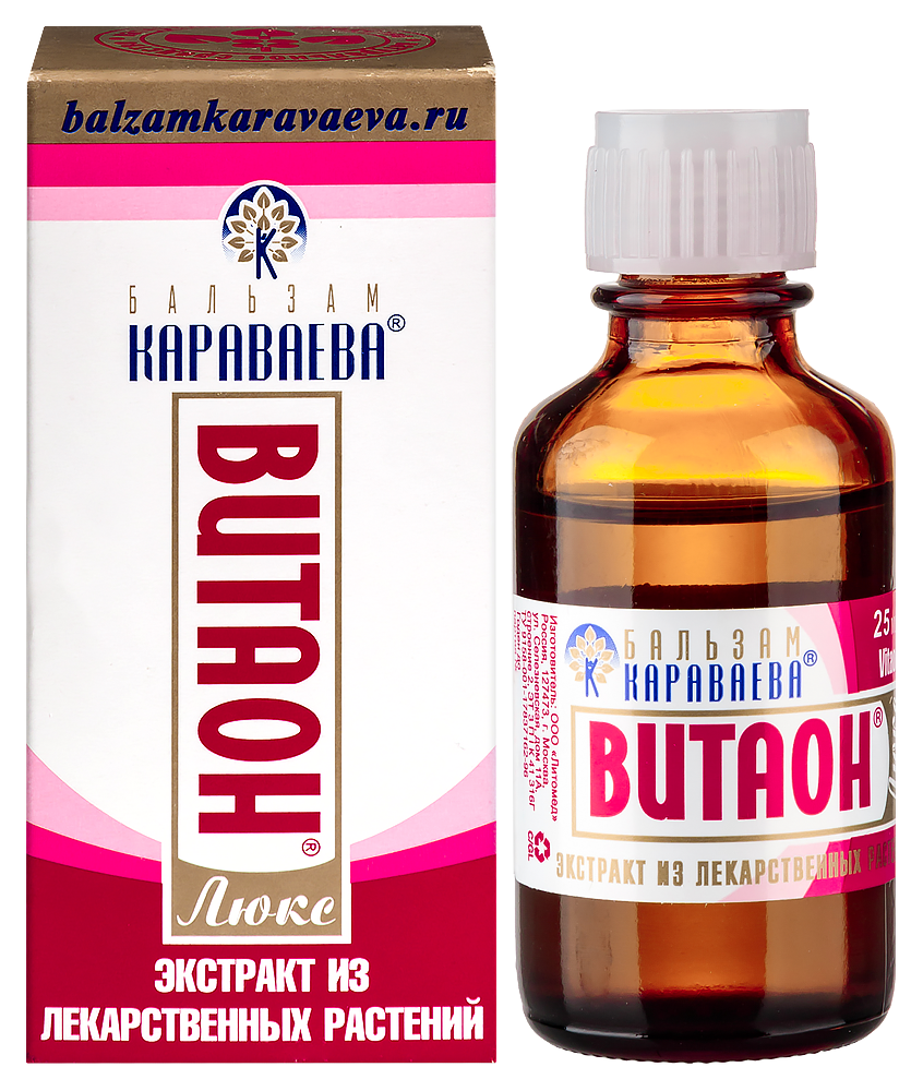 Витаон-люкс бальзам караваева для ухода за кожей 25 мл