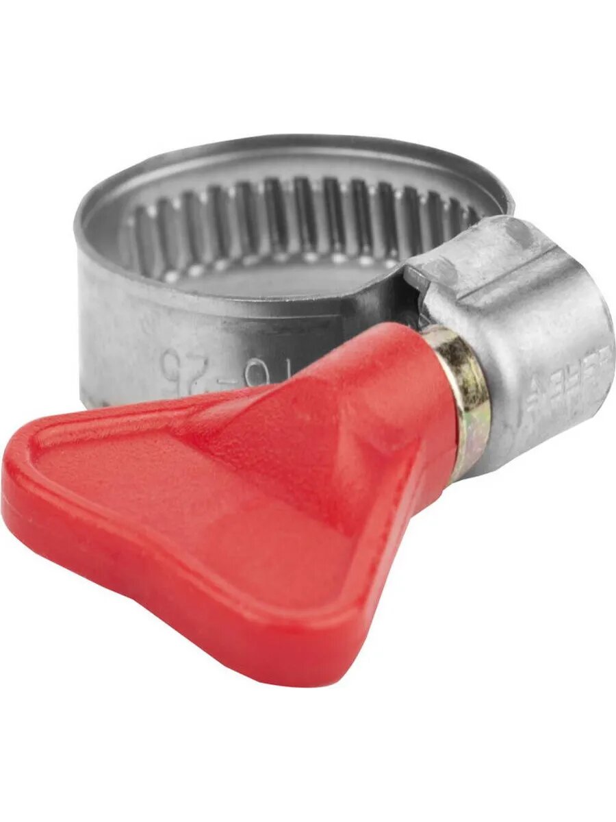 Бабочка, 16 - 25 мм, накатная лента 9 мм, 2 шт, нержавеющий