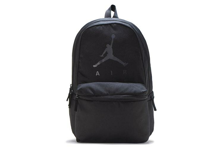 Рюкзак унисекс Jordan черный, стандартный размер, ONE SIZE