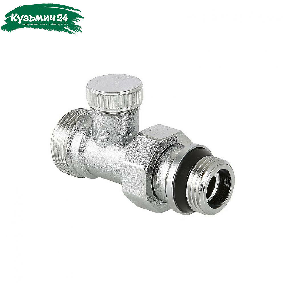 Клапан термостатический прямой Frap 1/2 с доп. уплотнением, Евроконус ВР-НР, радиаторный F264.04