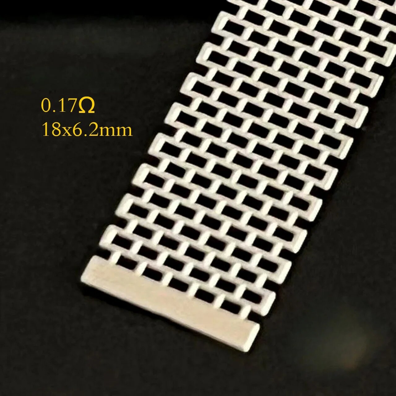 100/50/30/20/10 шт. инструмент для замены масла, сетка, сопротивление 0,13 0,17 0,19 0,2 Ом, провод для фильтра, аксессуары для инструментов для удаления 10pcs-1box, 18x6.2-0.17