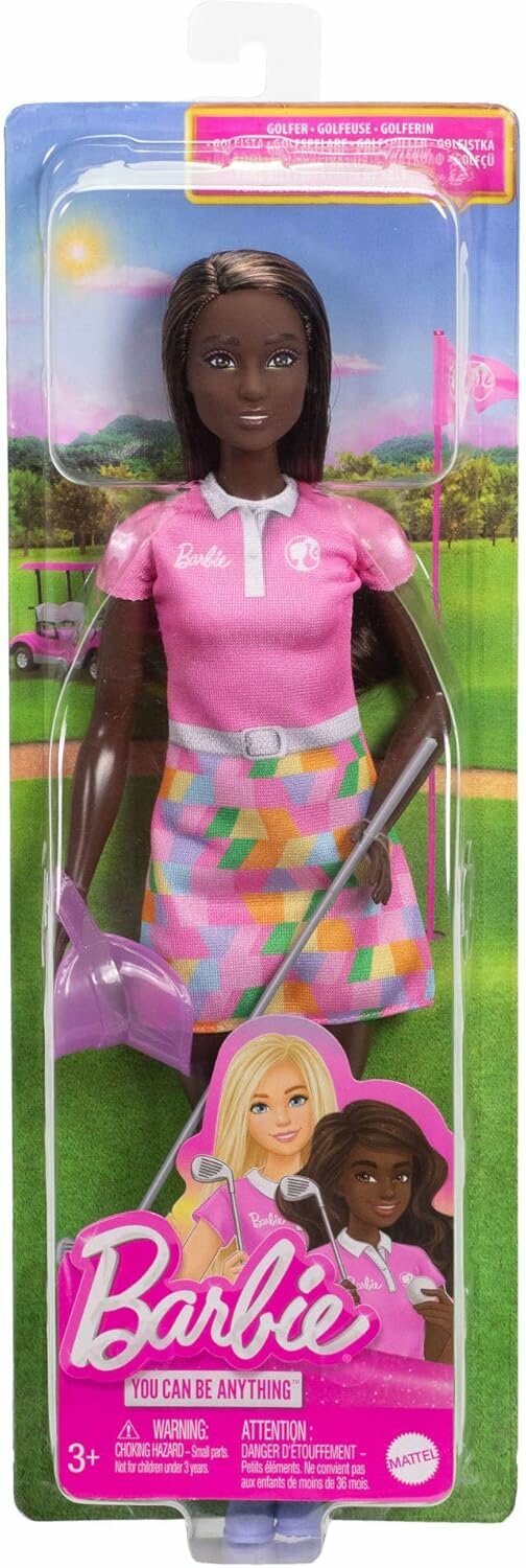 Кукла Barbie Golf Player JCR69_DVF50 пластик, от 3х лет, 28 см.