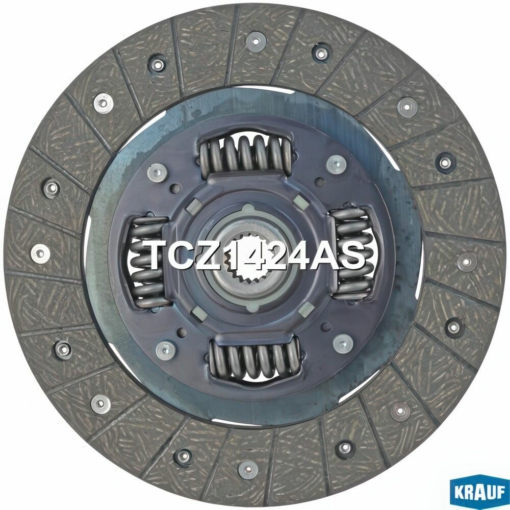 Диск сцепления ведомый, для Ниссан Альмера, Авентир, Блюберд, U12 арт TCZ1424AS