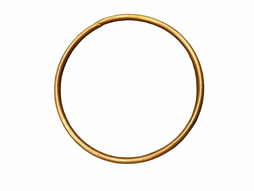 Кольцо металлическое 100 мм Золото