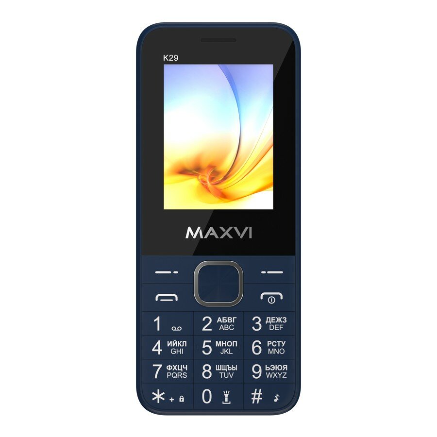 Мобильный телефон Maxvi K29 blue