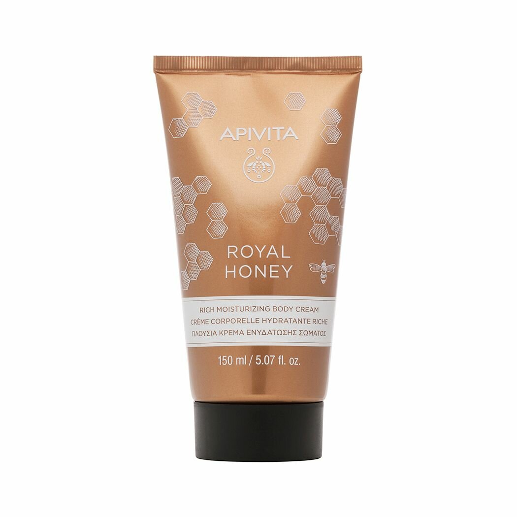 Апивита Крем для тела Королевский мед, 150 мл | APIVITA Body Cream