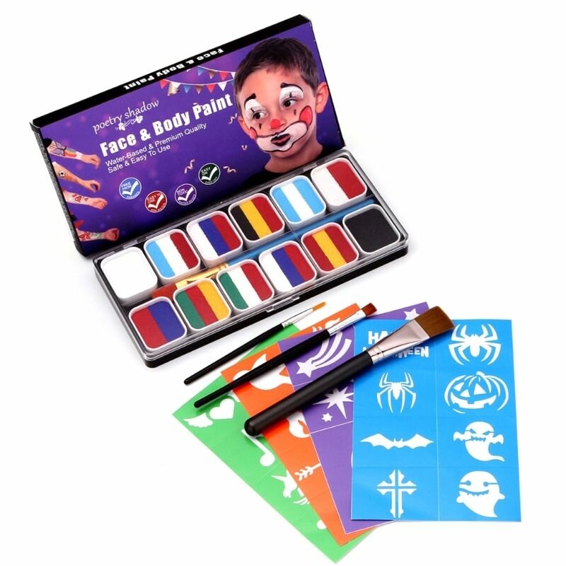 Набор аквагрима для лица и тела