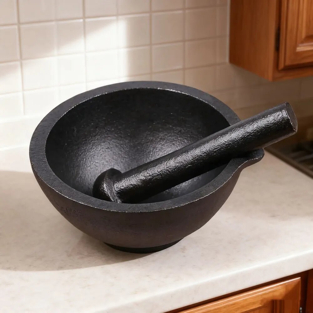 Ступка с пестиком, Чугун, 13 см