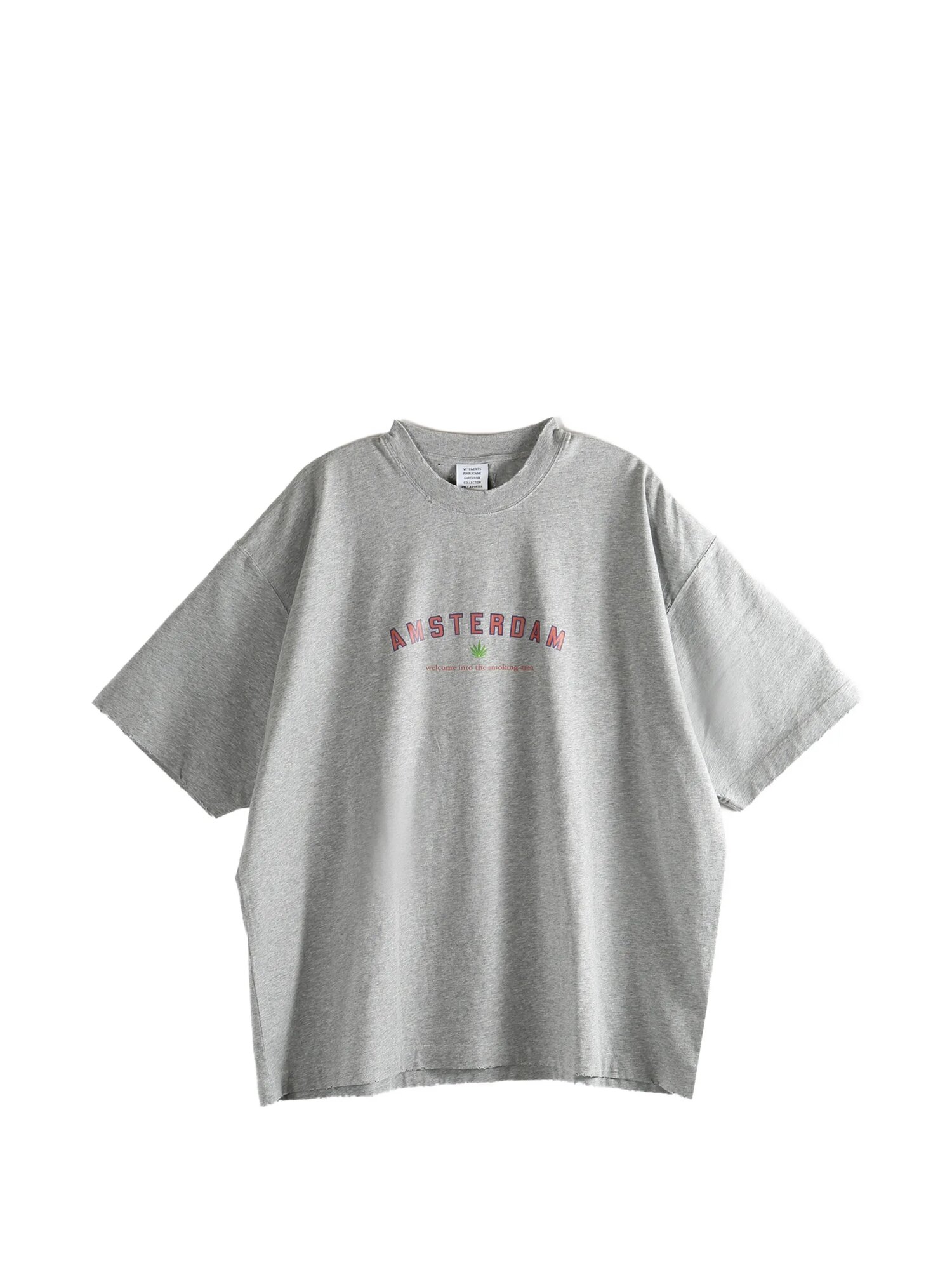 Футболка Vetements Raw-hem T-shirt