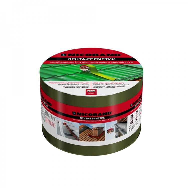 Лента-герметик технониколь NICOBAND Master, УФ-защита, 3 м x 5 см