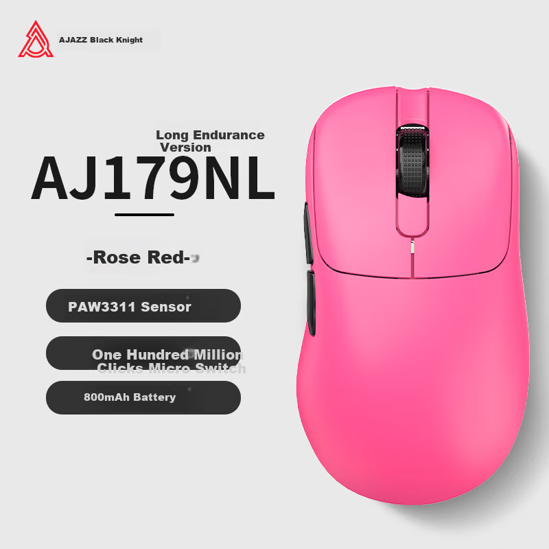 AJAZZ AJ179NL Star Flash игровая мышь с сенсором PAW3311 800 мАч батареи розовая легкая для киберспорта Цвет：AJ179 Star