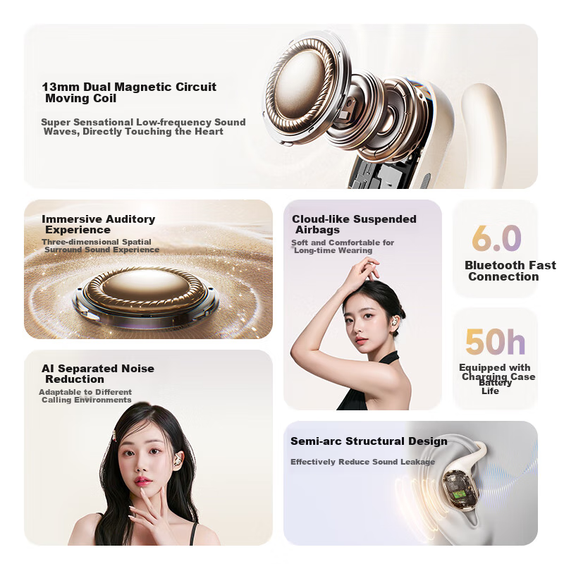 PHILIPS беспроводные Bluetooth наушники с костной проводимостью открытого типа спортивные наушники с длительным сроком