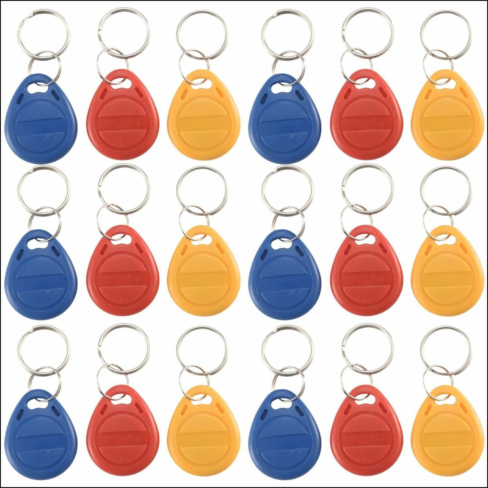 Эксклюзивные пустые брелки для ключей T5577, 50 штук, с чипом RFID 125 кГц для карт и колец