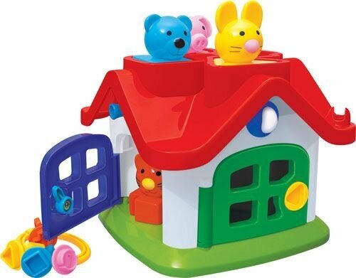 Полесье Сортер Логический теремок в сетке арт.9159 с 1 года