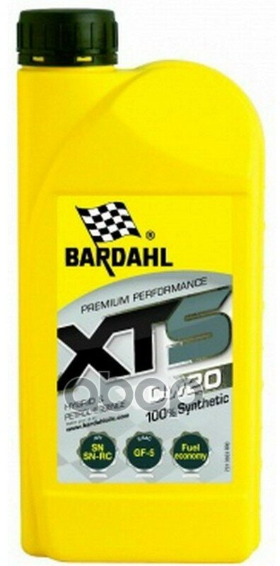 Bardahl Масло моторное Bardahl XTS 0W-20 GF-5 Hybrid синтетическое 1 л 36331