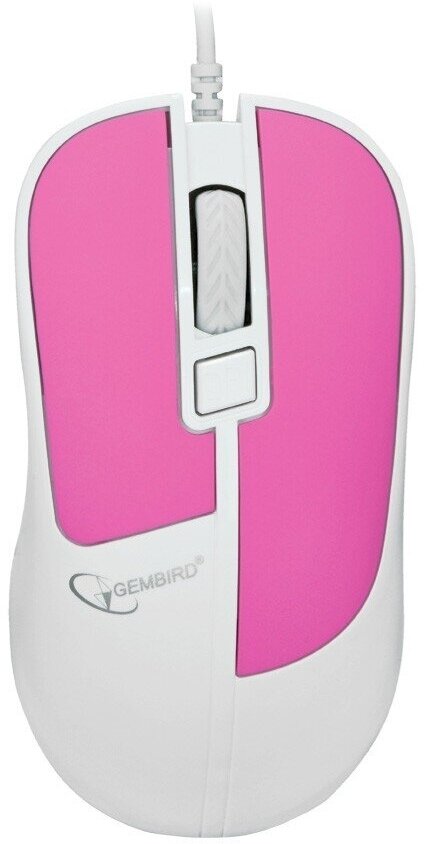 Мышь Gembird MOP-410-P, фиолетовый USB