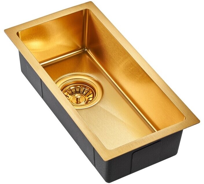 Кухонная мойка (23х45) EMAR EMB-126A PVD Nano Golden