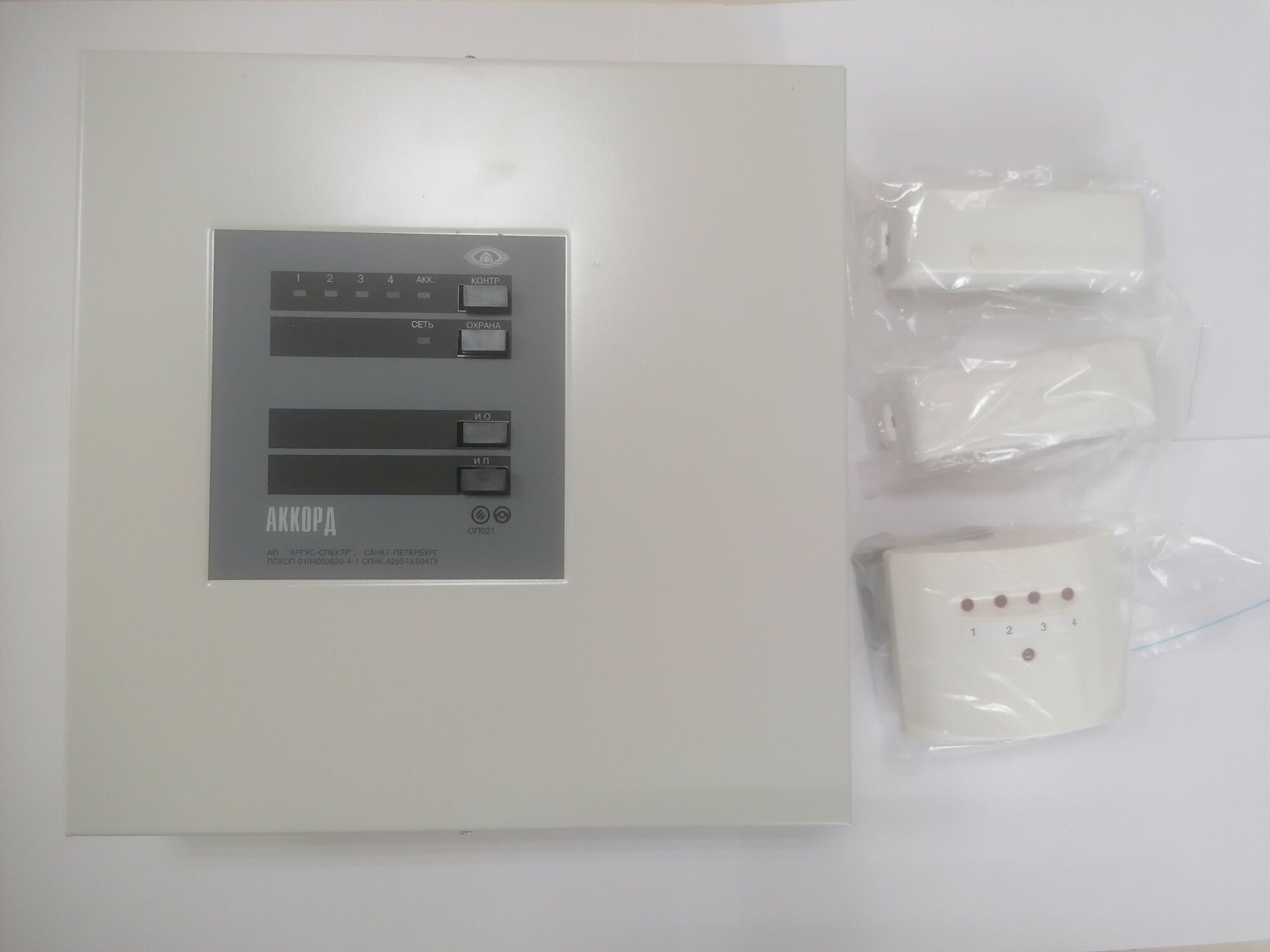 Прибор приемно-контрольный аккорд 1.20