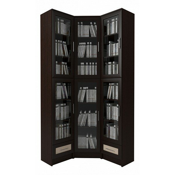 Шкаф книжный Mebelion Мебелайн-30