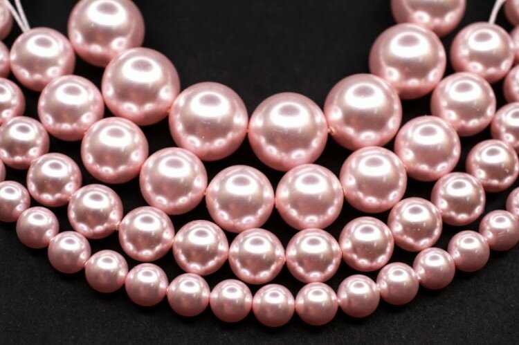 Жемчуг Swarovski 5810 #294 12мм Crystal Rosaline Pearl, 5810-12-294, 1шт