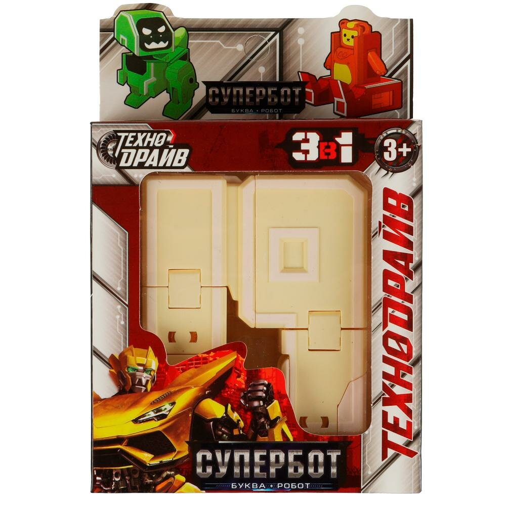 Робот трансф. в букву 3в1, щ, ы, ъ (в асс) Технодрайв P309-H21476-R