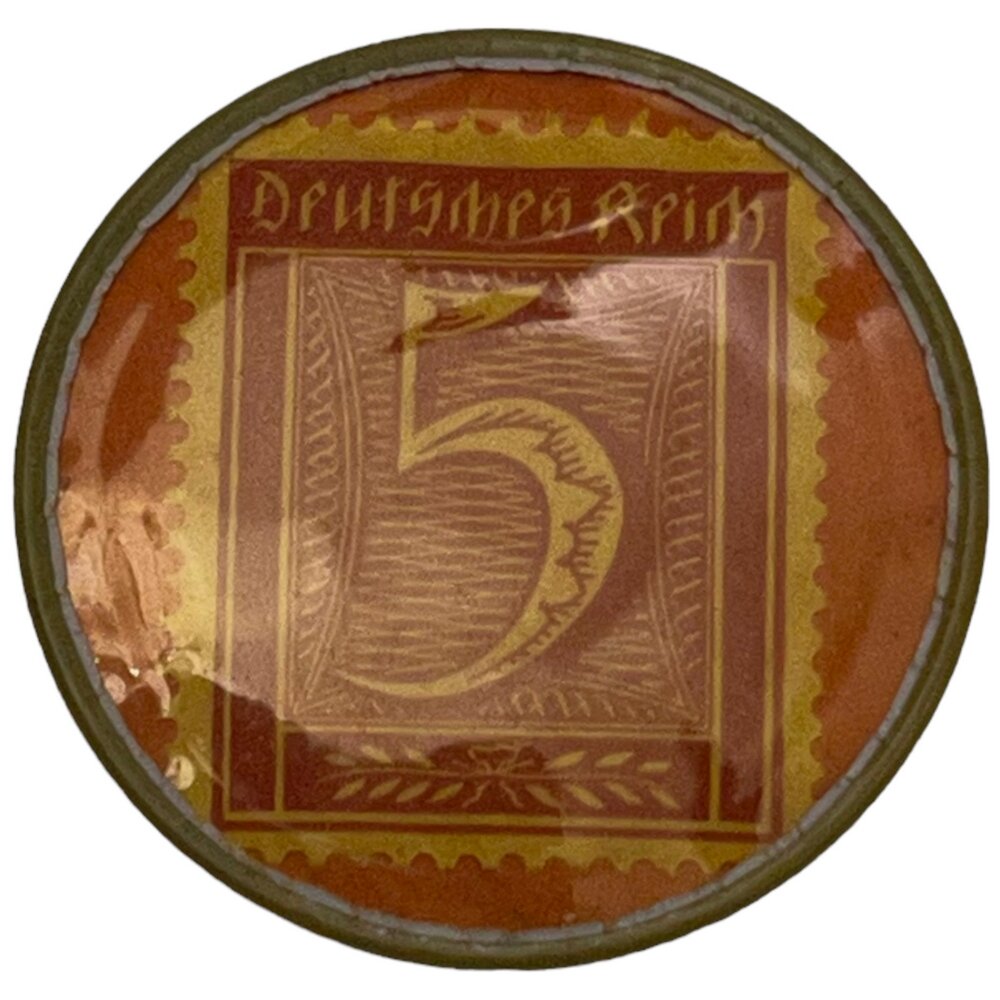 Германия (Веймарская Республика) Сеттруп 5 пфеннигов 1921 г. (Tebbenhoff)