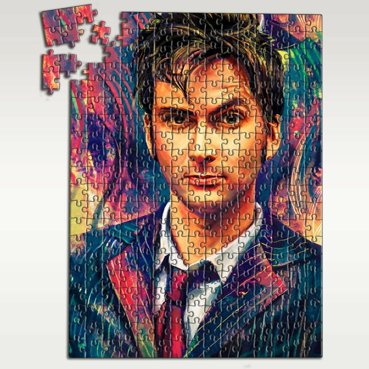 Пазл картонный А3: модель Сериал Доктор Кто - 6418 П