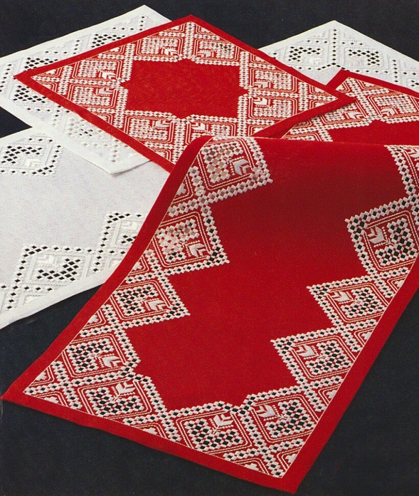 Набор для вышивания Oehlenschlager #42604 Дорожка "Хардангер", Хардангер, 32 х 90 см