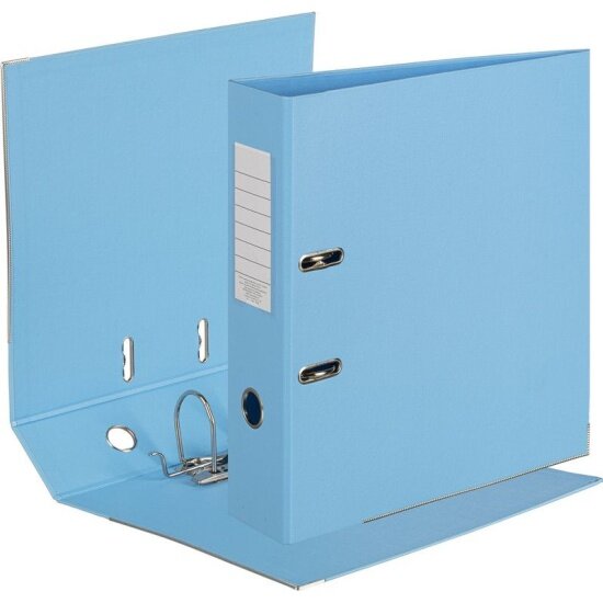 Папка-регистратор Attache Bright colours 80 мм мет. уг. голуб, ПБП2, карм. кор