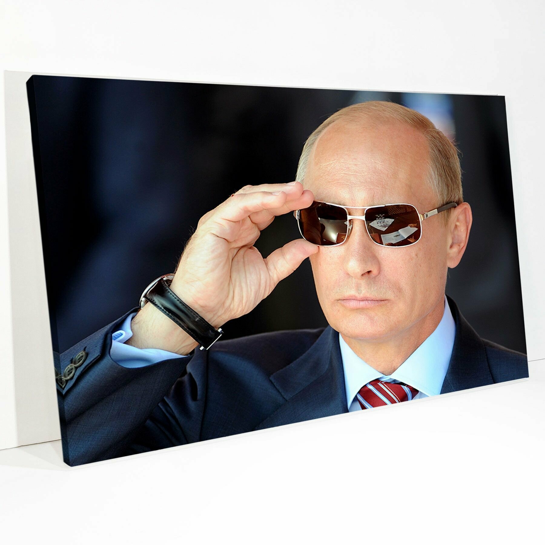 Портрет Путина президента России - картина на холсте 30х40см