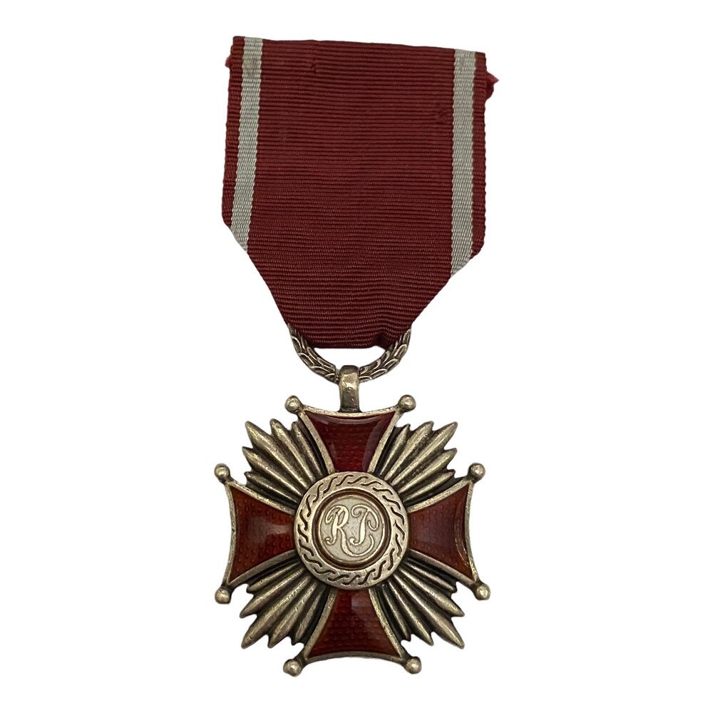 Польша, крест "Заслуг" II степень 1944-1945 гг. (Московская чеканка 2)