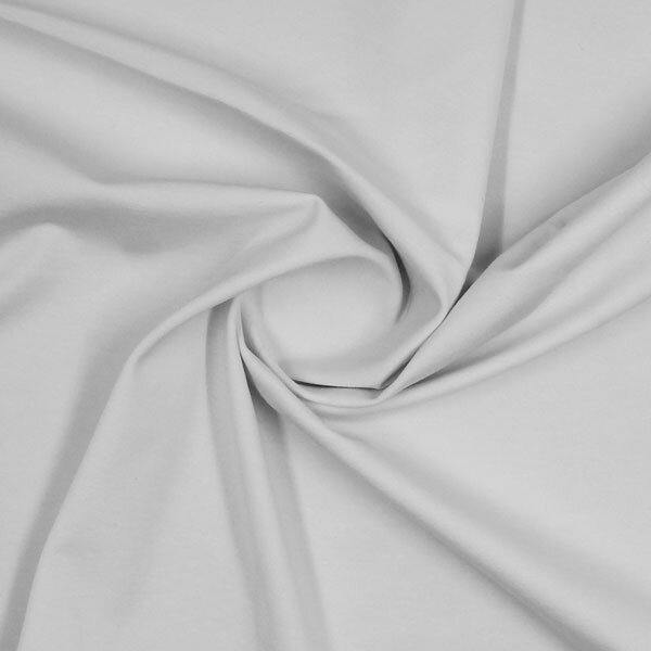 "Белый джерси", трикотажная ткань, 1,0х1,4 м, 67 % вискоза, 3 % эластан