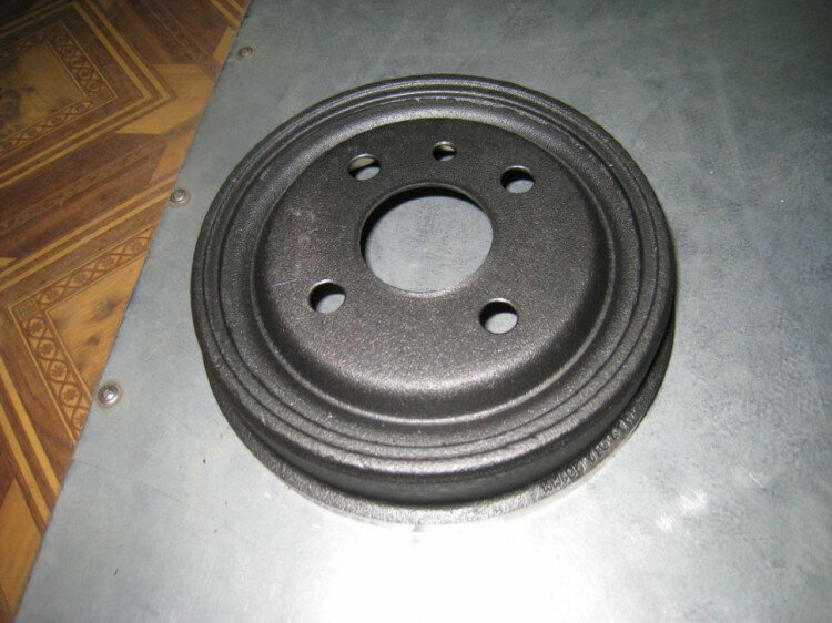 Барабан тормозной задний Дэу Нексия до 1997г Опель Астра Ф, Кадет 90193915 без ступицы, - Febi