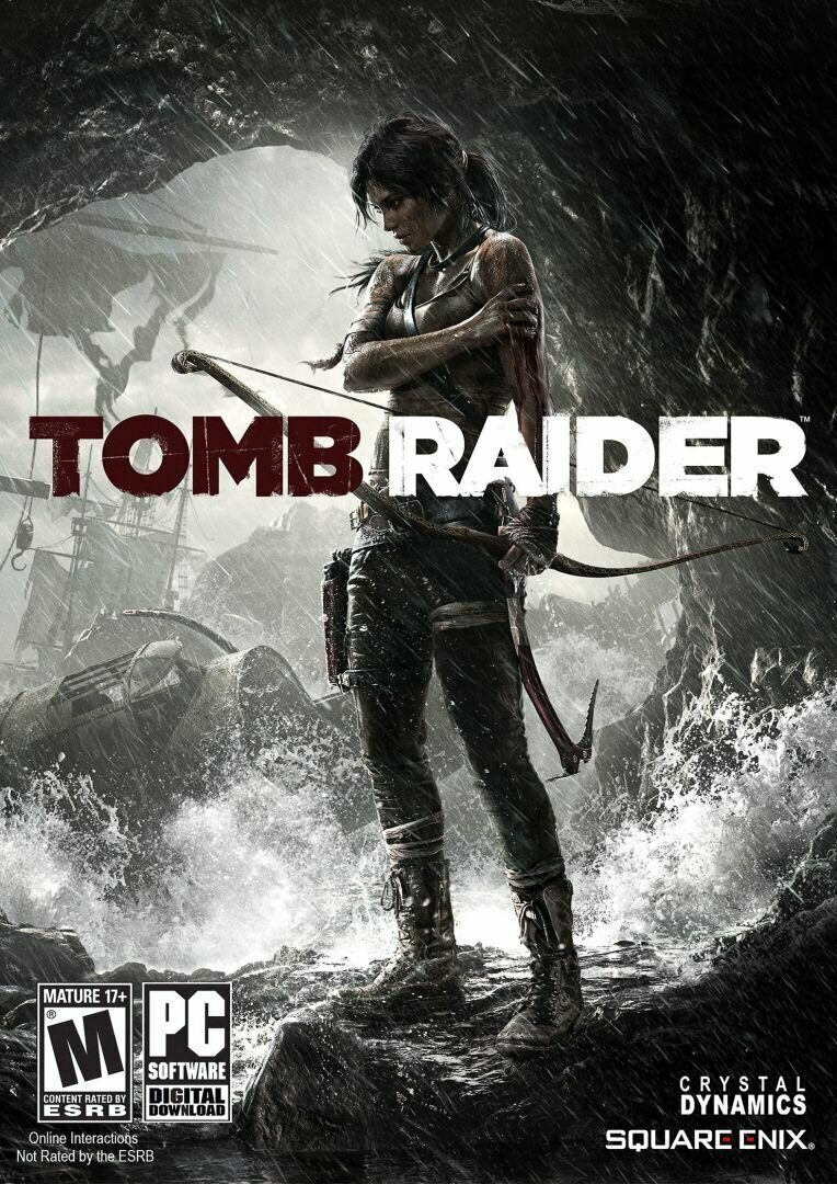 Плакат, постер Tomb Raider-Lara Croft, Лара Крофт-Расхититель Гробниц на бумаге, размер 21х30см