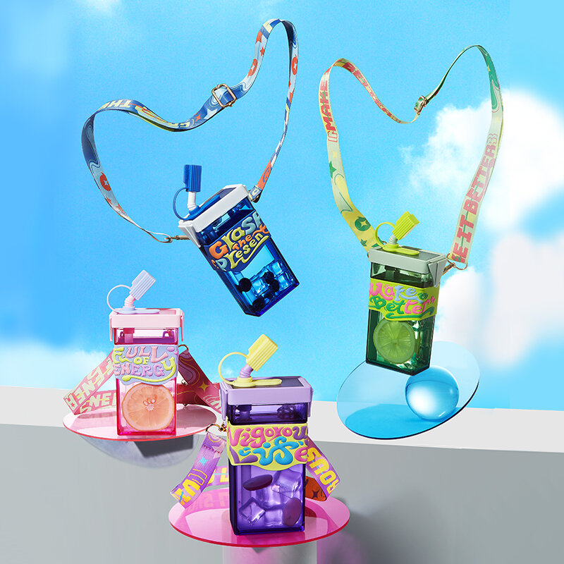 Бутылка для напитков/ коктейльная бутылка, фиолетовая