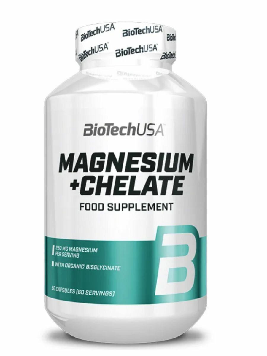 Biotech Magnesium + Chelate 60 caps