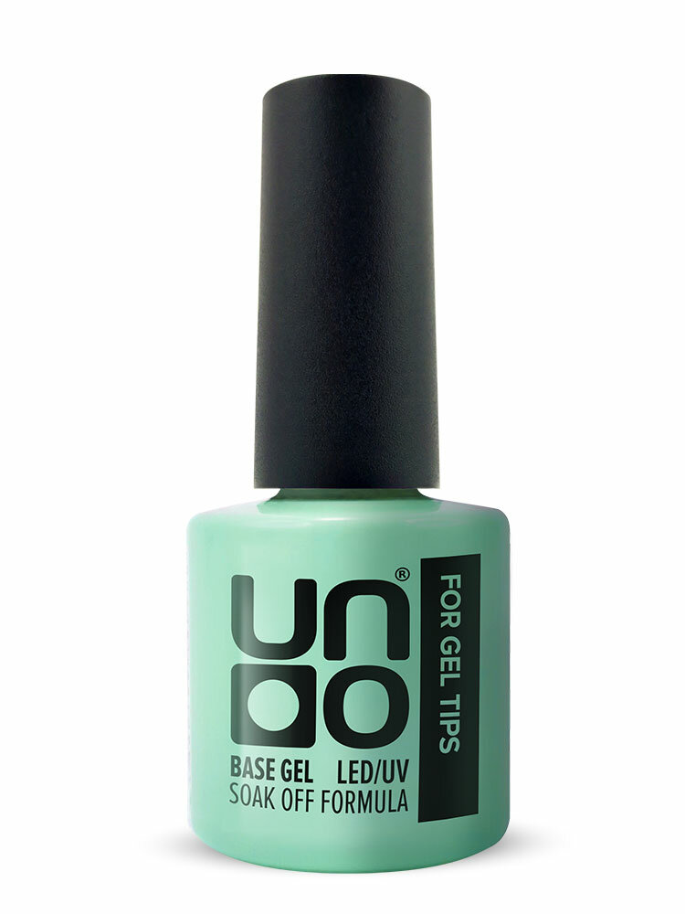 Гель UNO Base Gel for Tips, базовый, для гелевых типсов, 8 гр