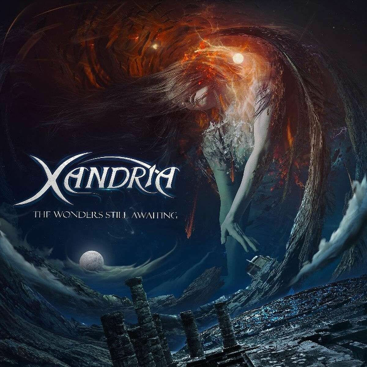 Виниловая пластинка Xandria - The Wonders Still Awaiting (Blue Black Marbled Vinyl) (2 LP)