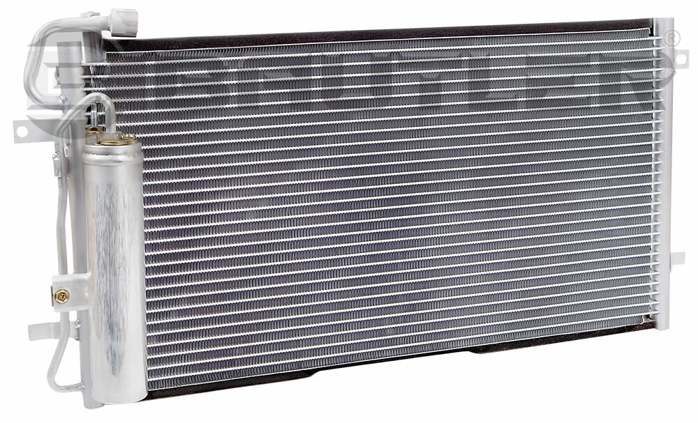 Радиатор кондиционера для ВАЗ 2170-2172 Приора (с 2007 г.), LADA Priora с ресивером (аналог Halla) арт BTL0072ACR