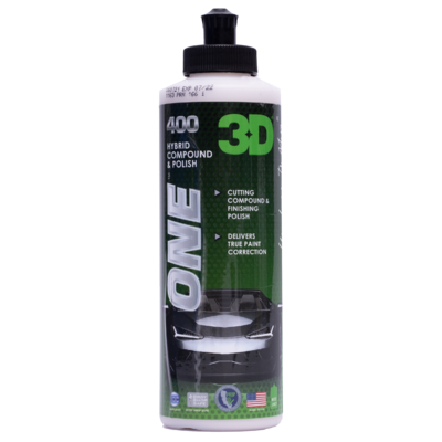 3D Абразивная и полировальная паста 2 в 1 с оксидом алюминия One Hybrid 0,237л