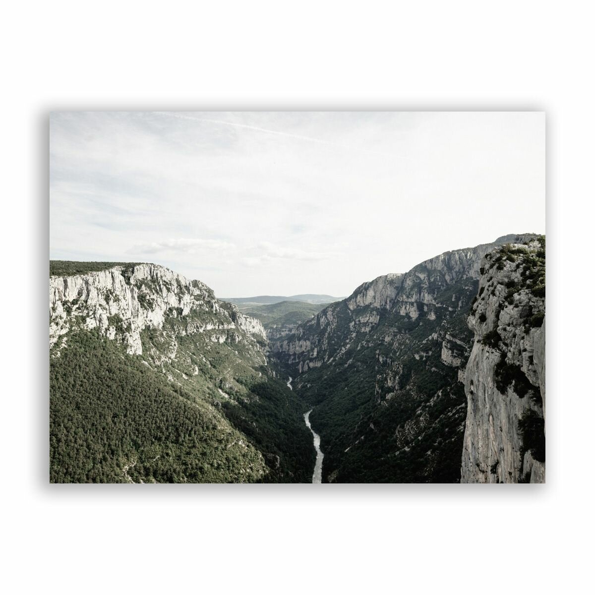 Постер, плакат на бумаге / Природа Франции - Горы / Размер 30 x 40 см