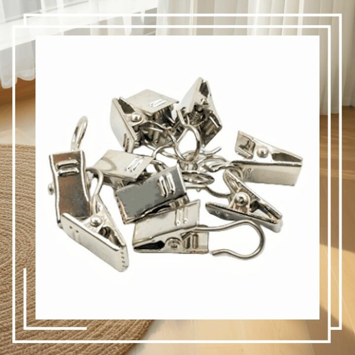 Зажимы для колец вилма галерея (100шт) Сталь