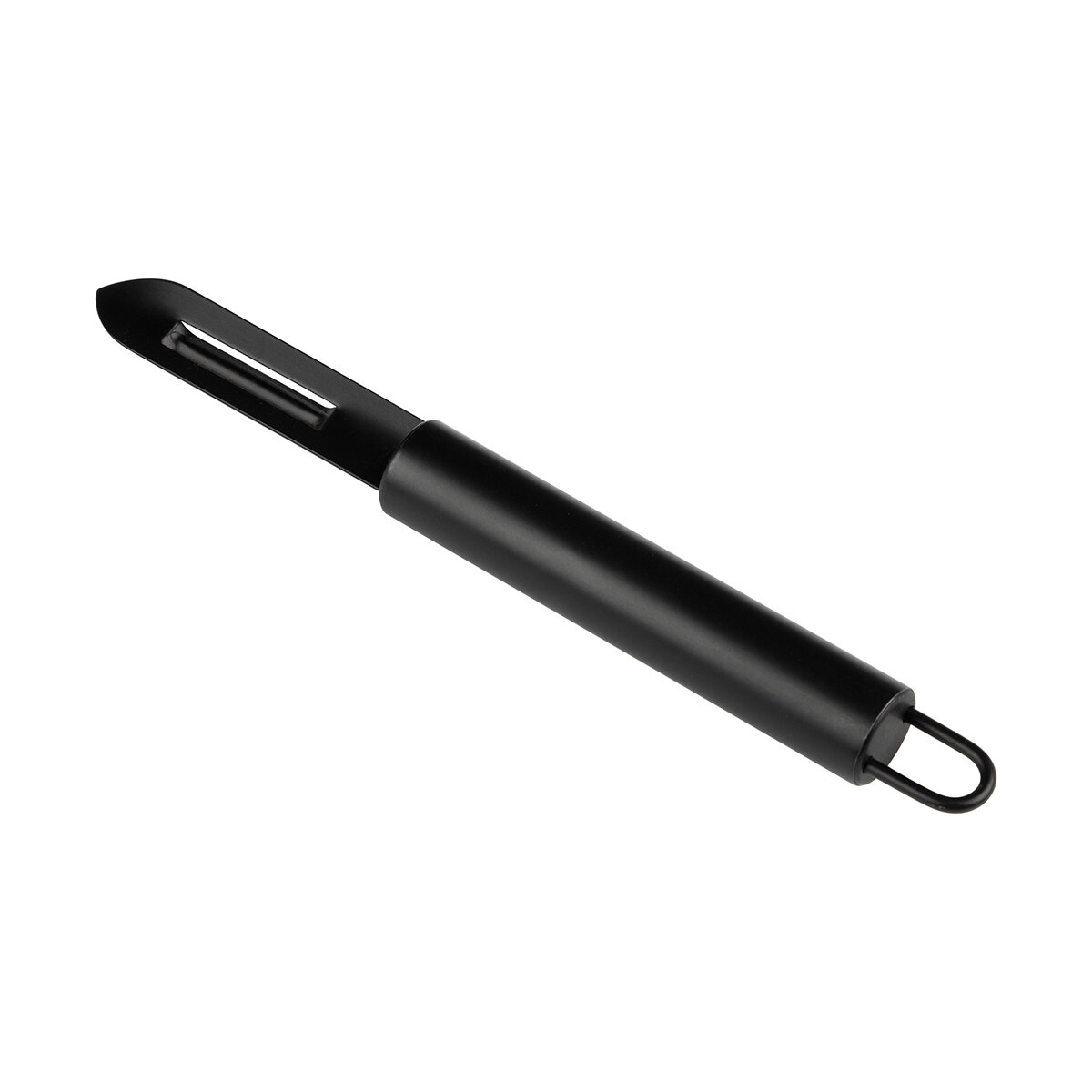 Овощечистка ручная вертикальная Mallony Classico Nero, 19 x 2 cм