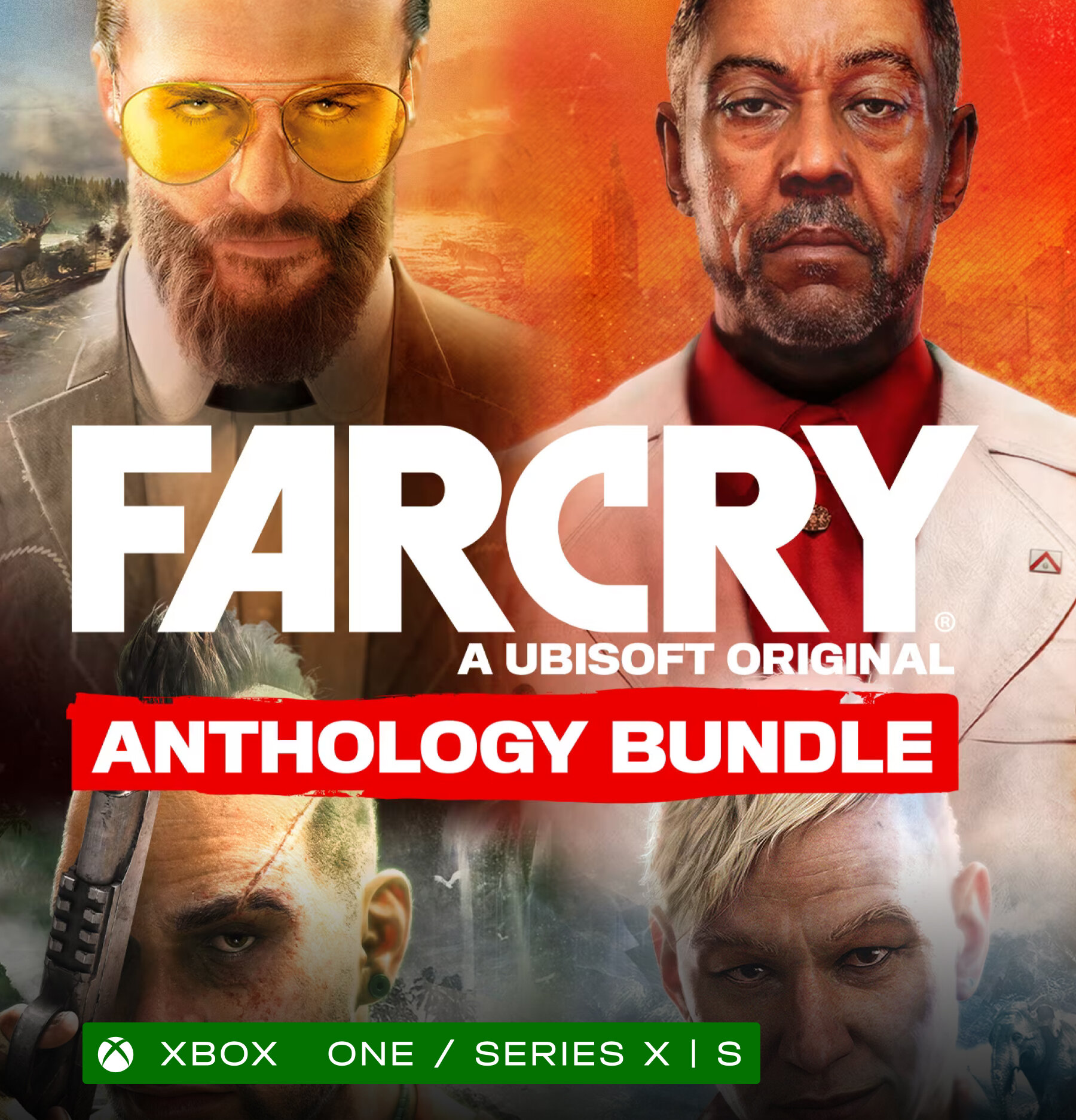 Игра Far Cry Anthology Bundle для Xbox One / Series X|S (Аргентина/Турция), русские субтитры и интерфейс, электронный ключ