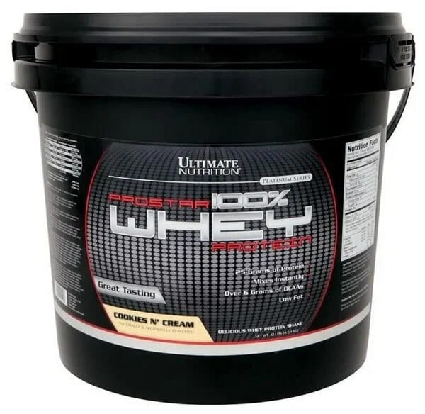Протеин Ultimate Nutrition Prostar 100% Whey Protein, 4540 гр, печенье-крем