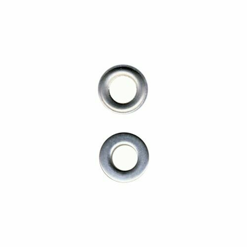 64681 Люверс плоский d-5,5мм цв. металл, серебро, 50 шт