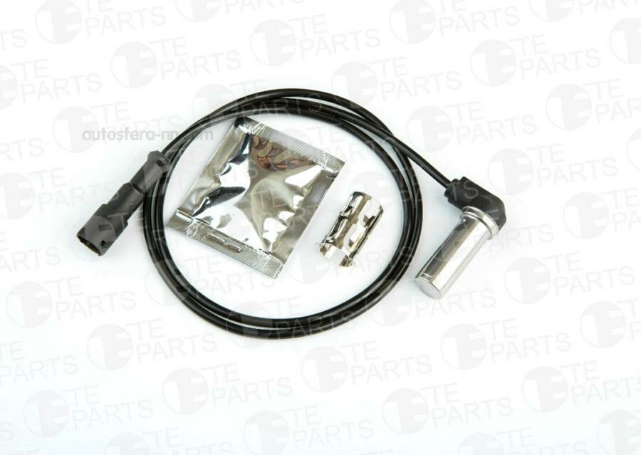 TEPARTS 10328090 Датчик ABS (передний правый/левый, угловой, общая длина = 1000мм)Комплект: втулка и смазка