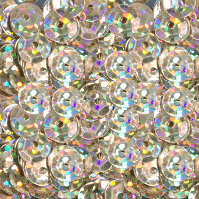 Пайетки россыпью "Zlatka" ZL 6 мм 10 г №06 св. желтый